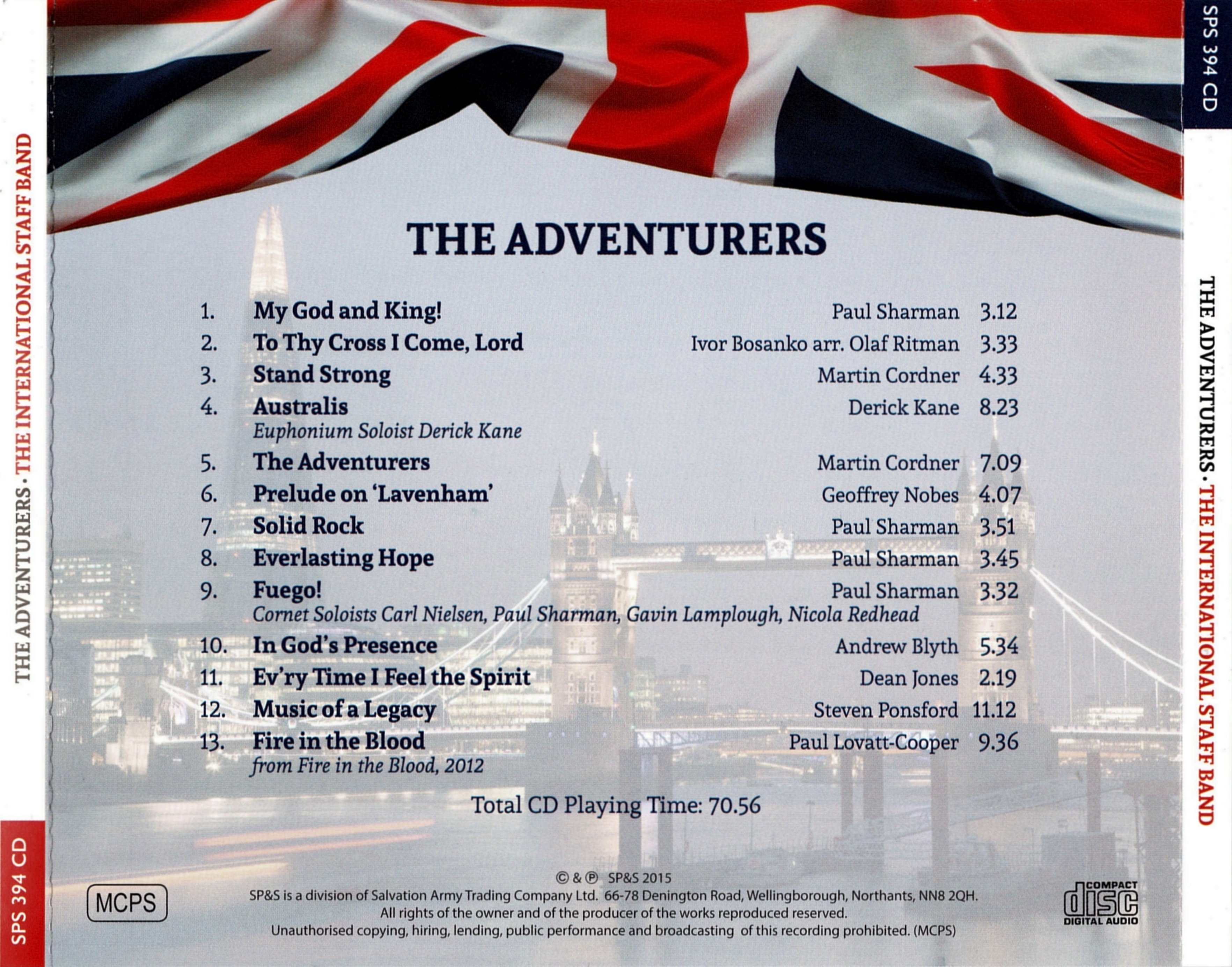 SPS394CD - The Adventurers