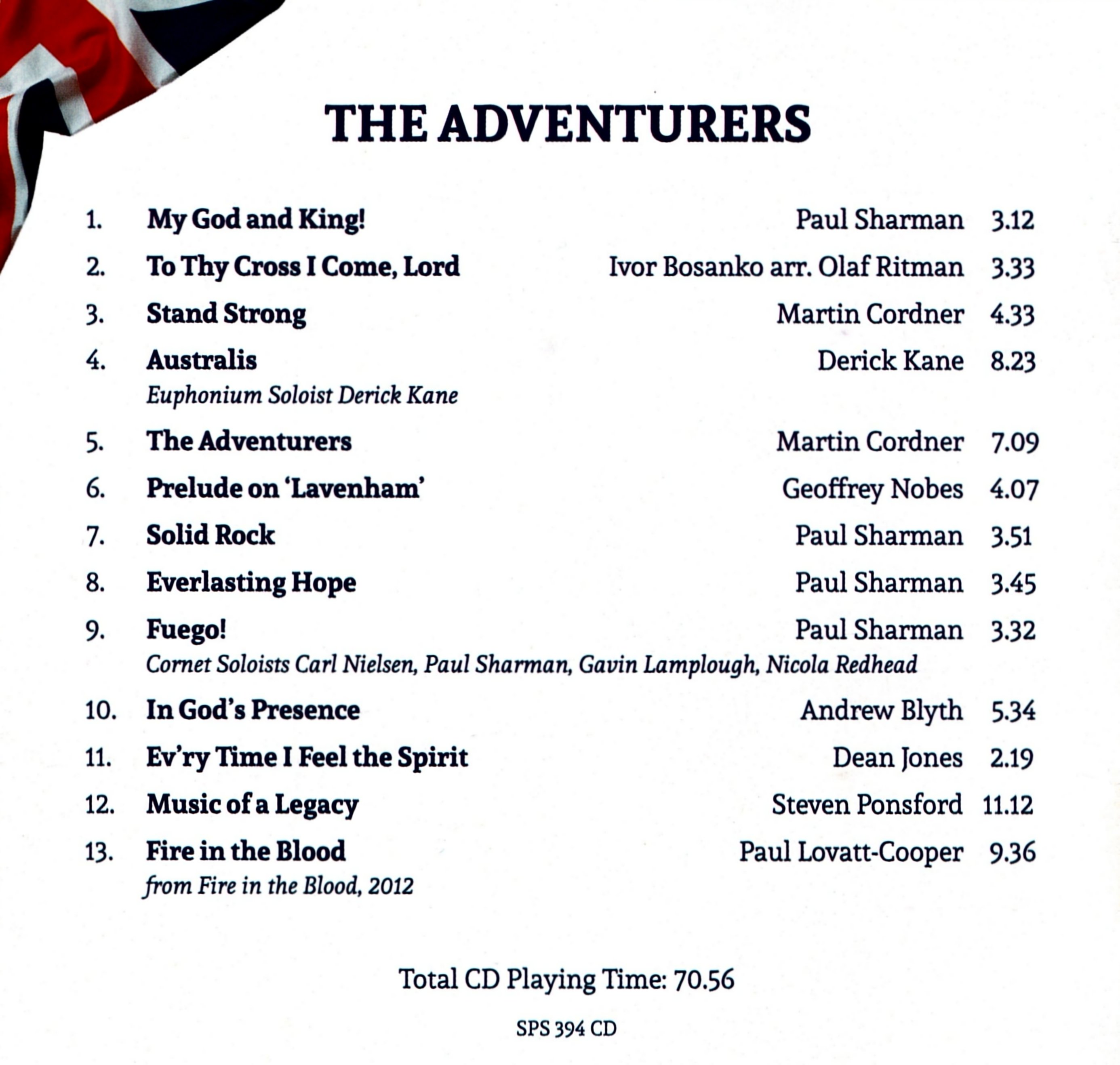 SPS394CD - The Adventurers