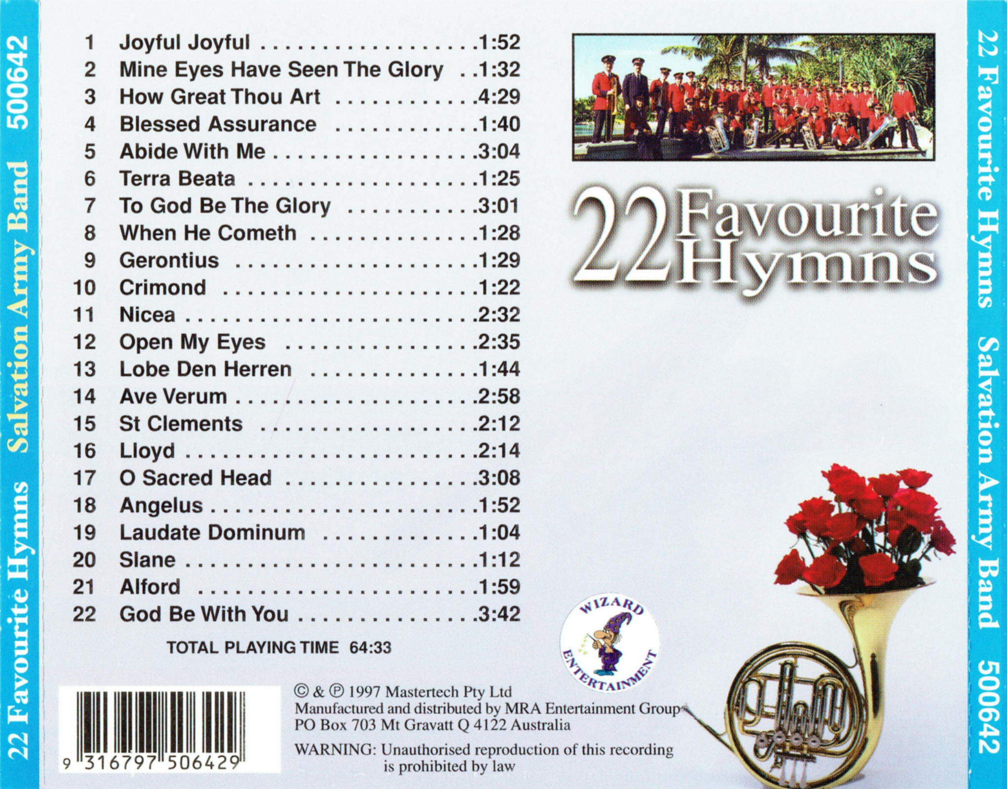 500642 - 22 Favourite Hymns