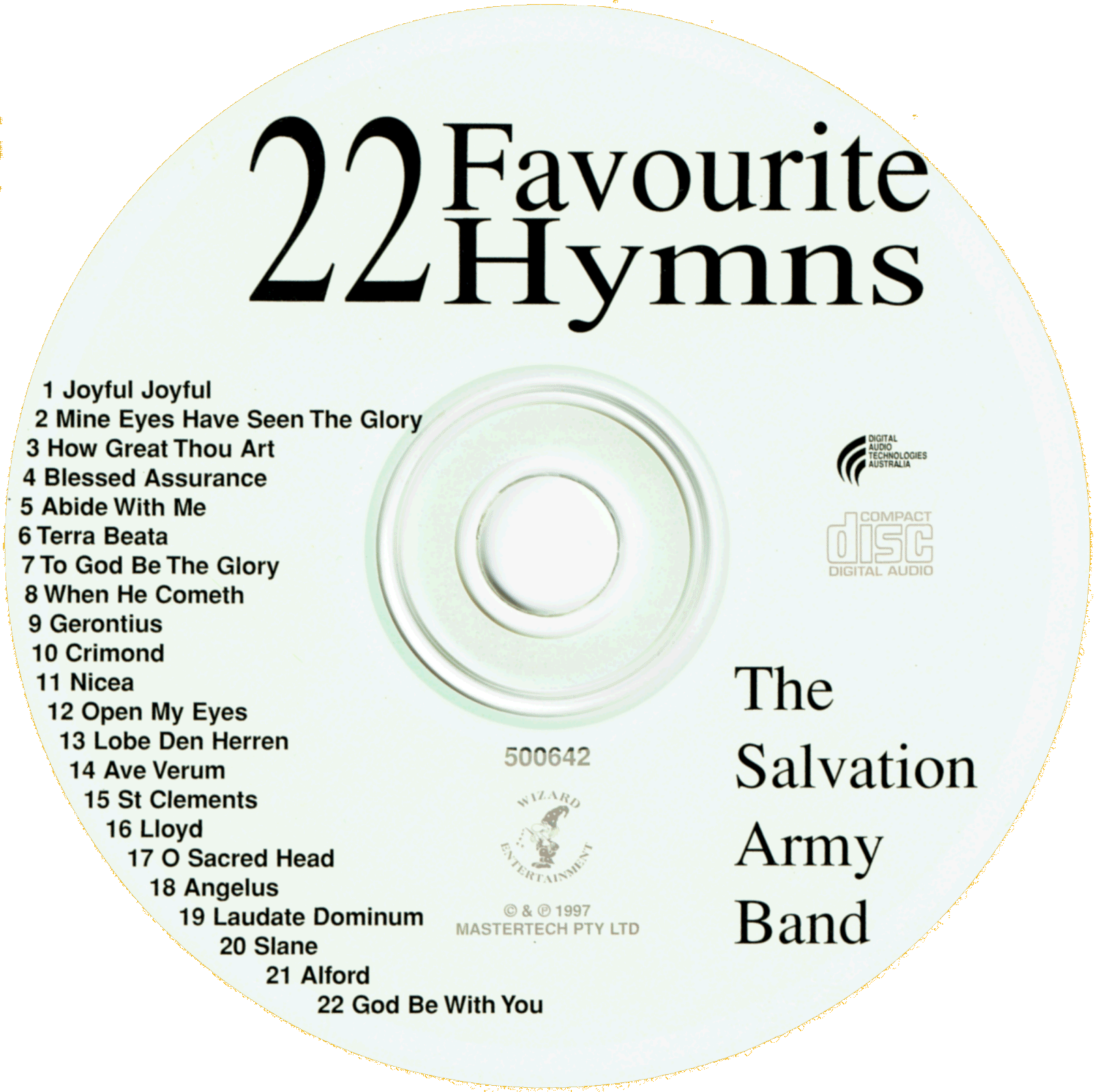 500642 - 22 Favourite Hymns