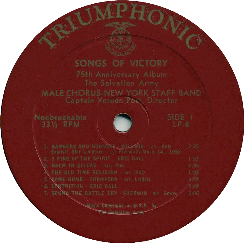 LP8 - Songs of Victory